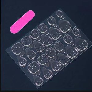 Accessories | Pink Glitter Nail Set New | Poshmark